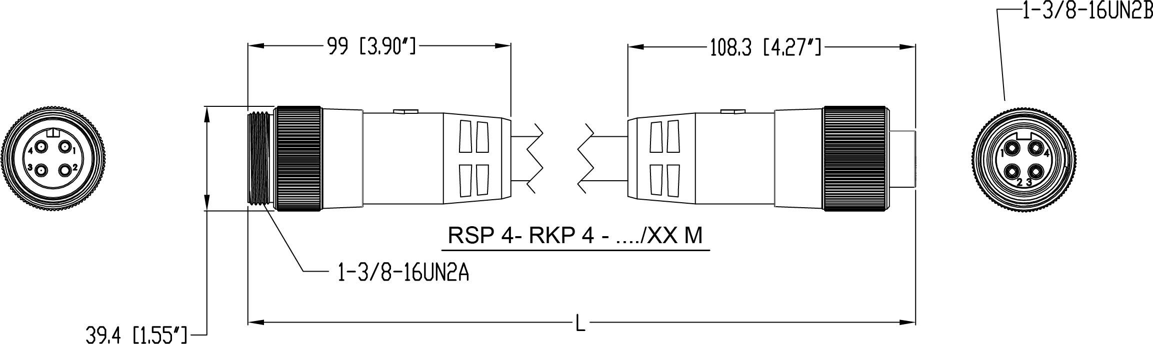 Power Connectors - RSP 4-RKP 4-803