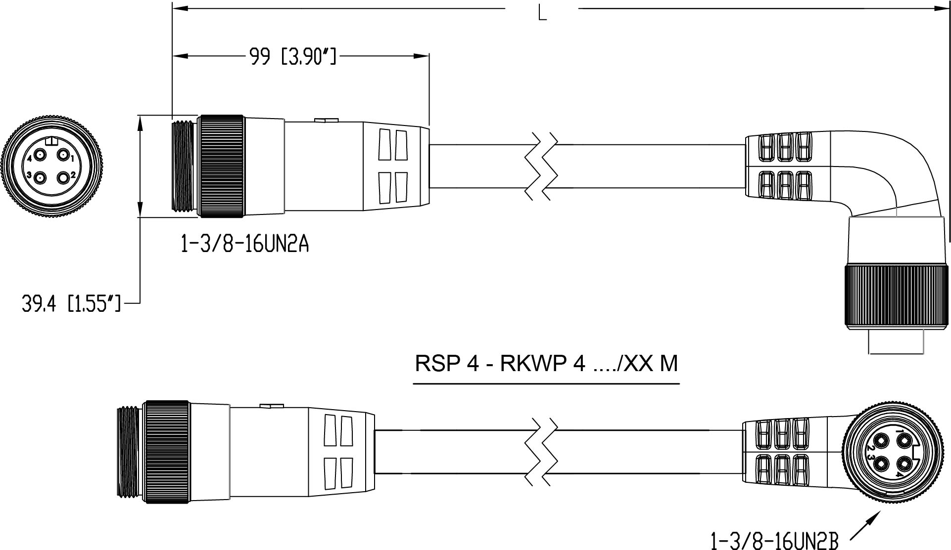 Power Connectors - RSP 4-RKWP 4-803