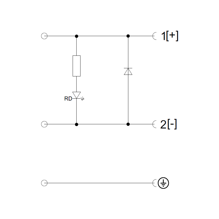 Valve Connectors - GDML 2011 LED 24 HH grey
