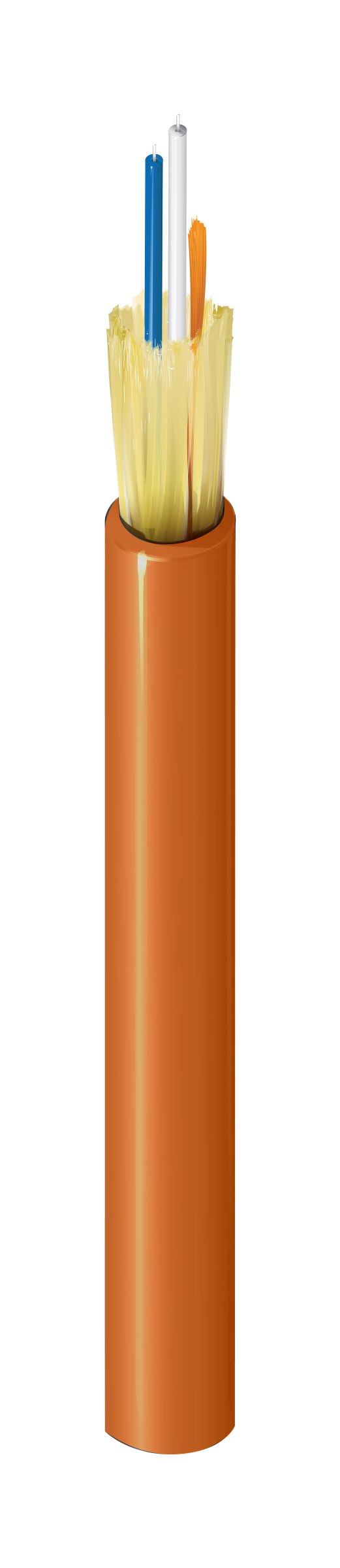 Distribution Tight Buffer Fiber Cable - GUMTCE12