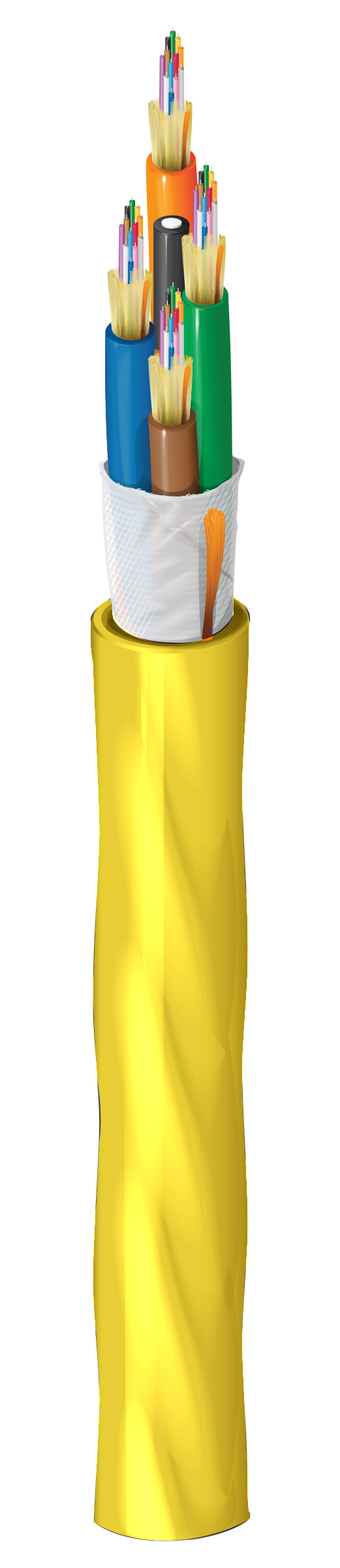 Distribution Tight Buffer Fiber Cable - FISD048RK