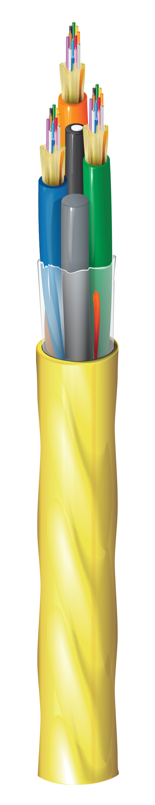 Distribution Tight Buffer Fiber Cable - FISD036RK