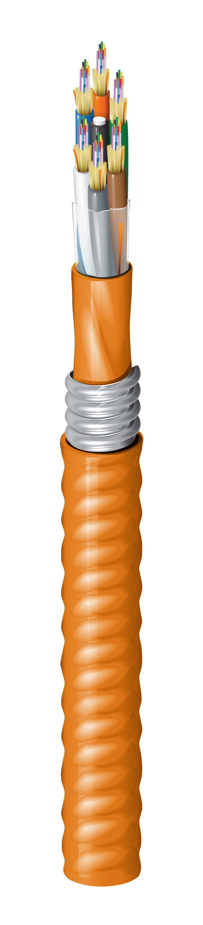 Distribution Tight Buffer Fiber Cable - FI2D096AK