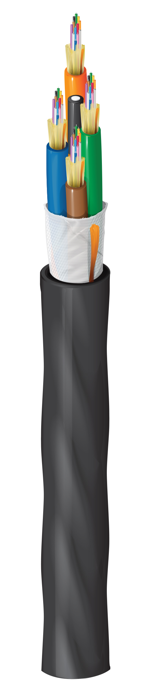 Distribution Tight Buffer Fiber Cable - FD4D048PK