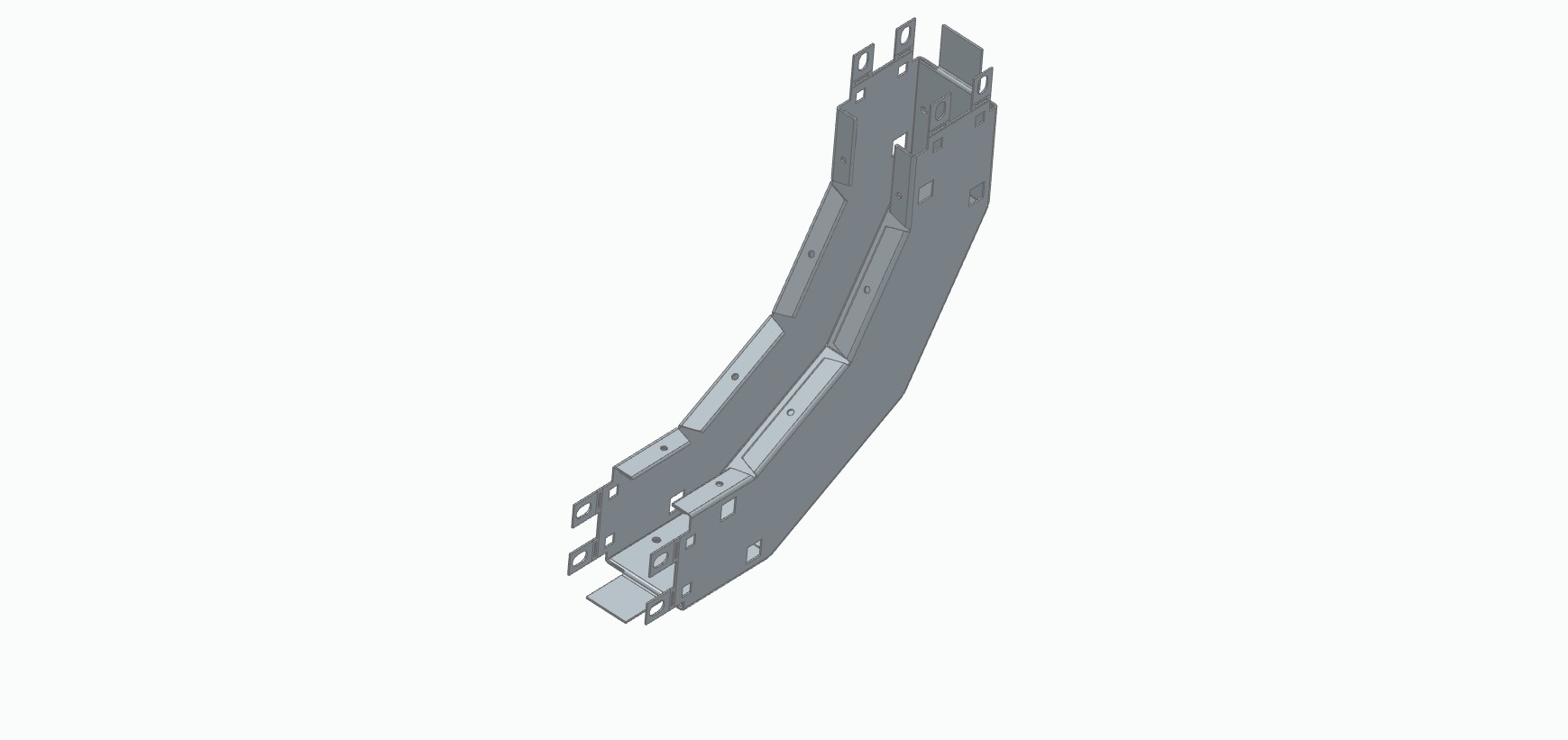 Pathways - WireMesh Tray Upward Elbow-Sec