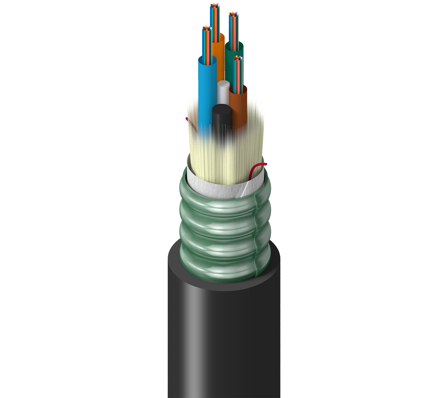 Multi-Loose Tube Fiber Cable - TF-SLD-048-RS5