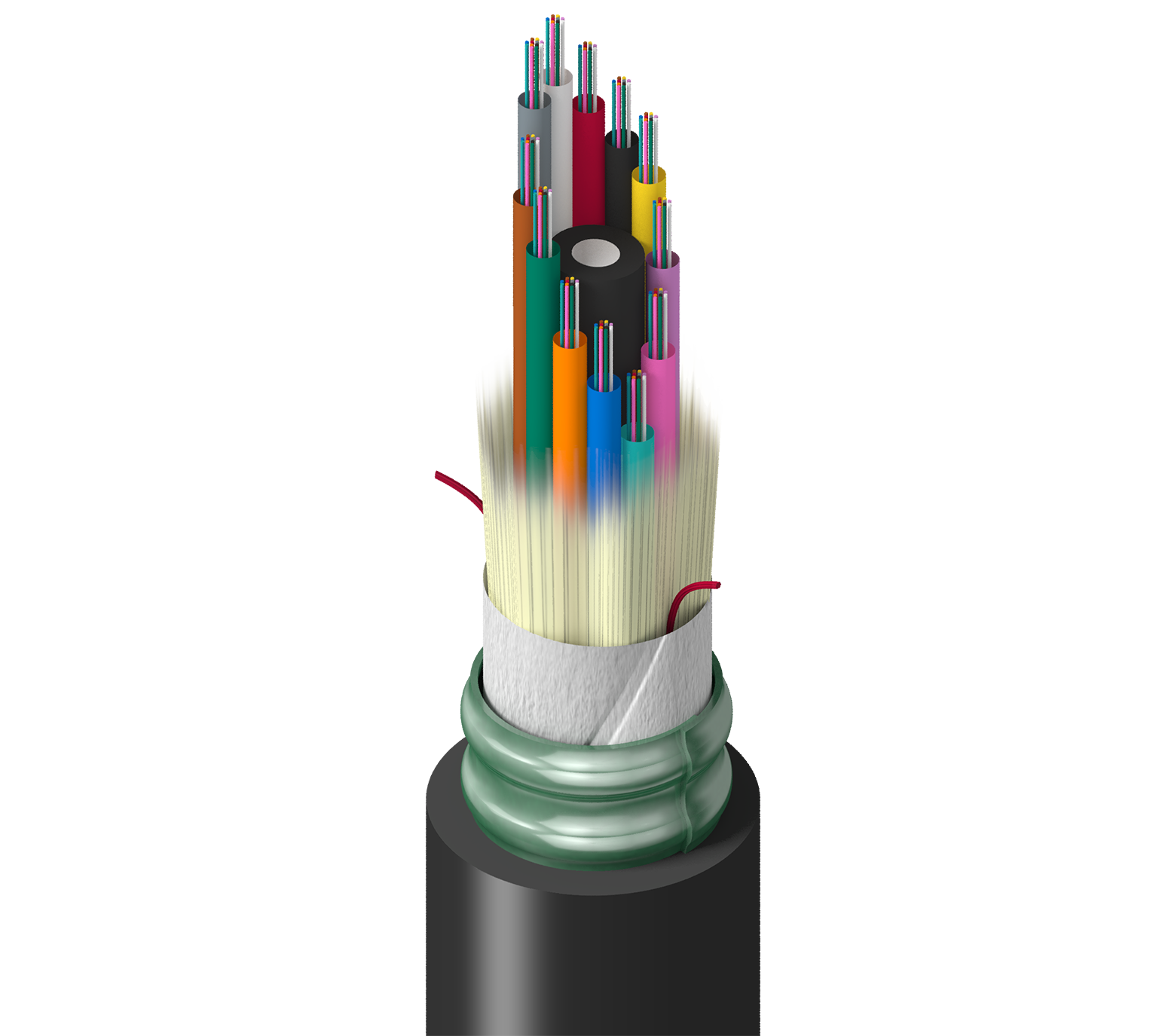 Multi-Loose Tube Fiber Cable - TT-SLD-144-LSN