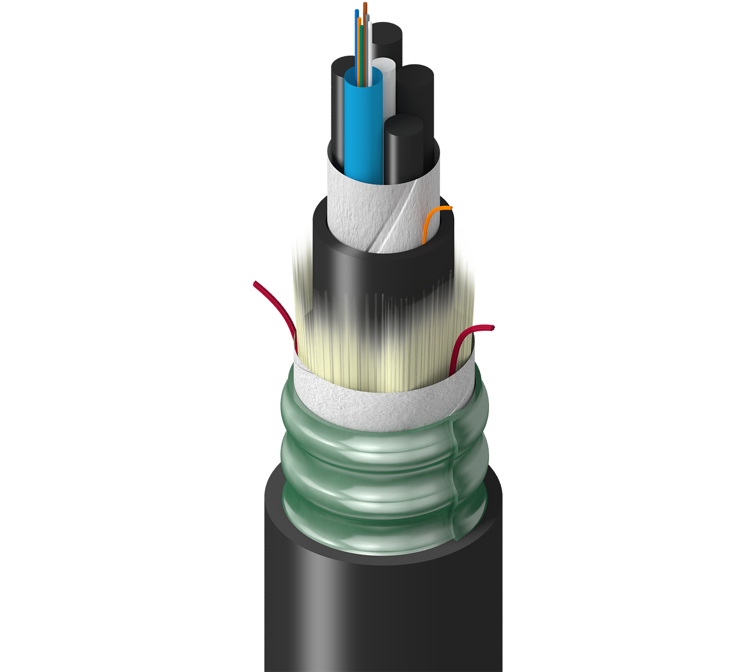 Central Loose Tube Fiber Cable - TR-SCN-024-NSU