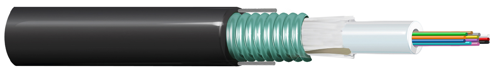 Central Loose Tube Fiber Cable - BAGU12QA012BK