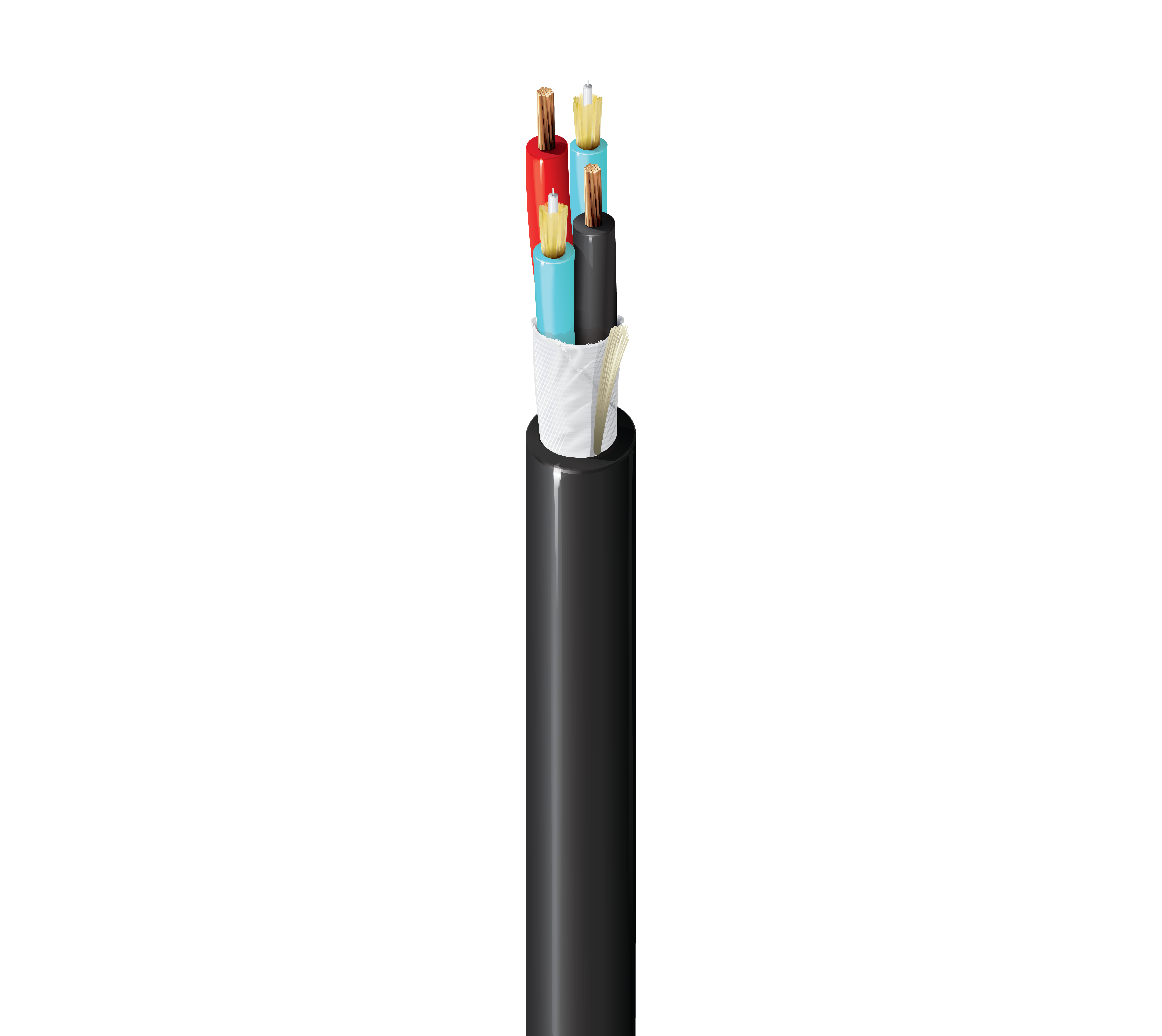 Hybrid Copper-Fiber Cable - HD3B0020218PC