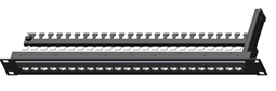 Pre-Loaded Copper Panels - PPRO PP 1U 24P 10GX JACK UTP