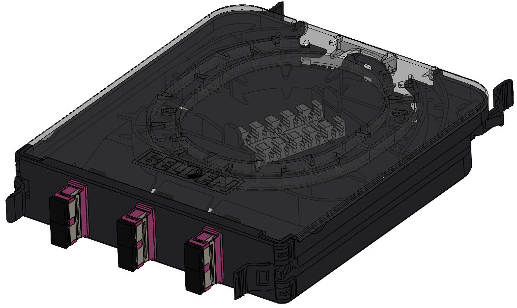 LAN Cassettes & Frames - FC4X03SDFP