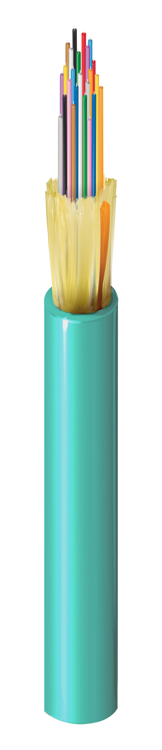 Distribution Tight Buffer Fiber Cable - FISD024P9A