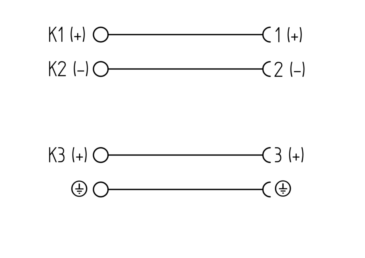 Valve Connectors-GDM 3011 J black