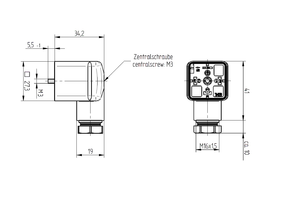 Valve Connectors - GDM21E6-Y2Q-10D KB